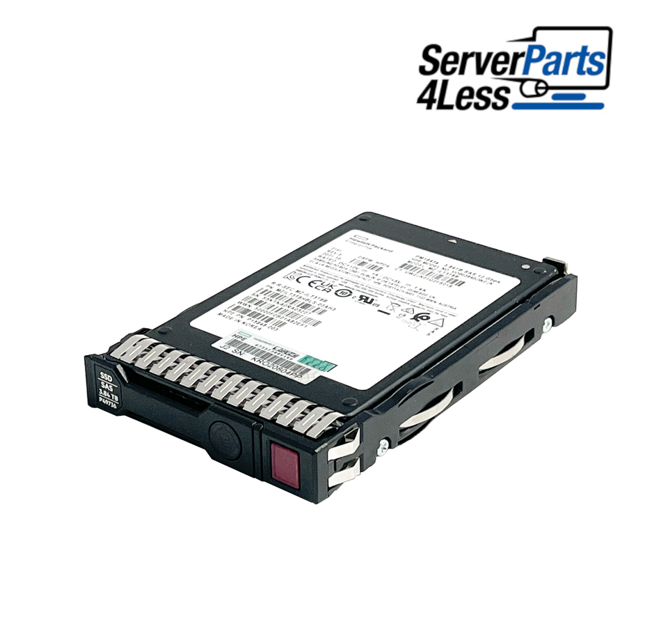 P49736-001 HPE 3.84TB SAS 12G RI SFF SC MV SSD NEW WITH 0 HOURS P49034 ...