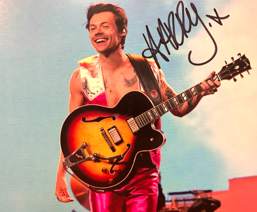 HARRY STYLES Hand Signed Original 8x10" Authentic REAL Original ...
