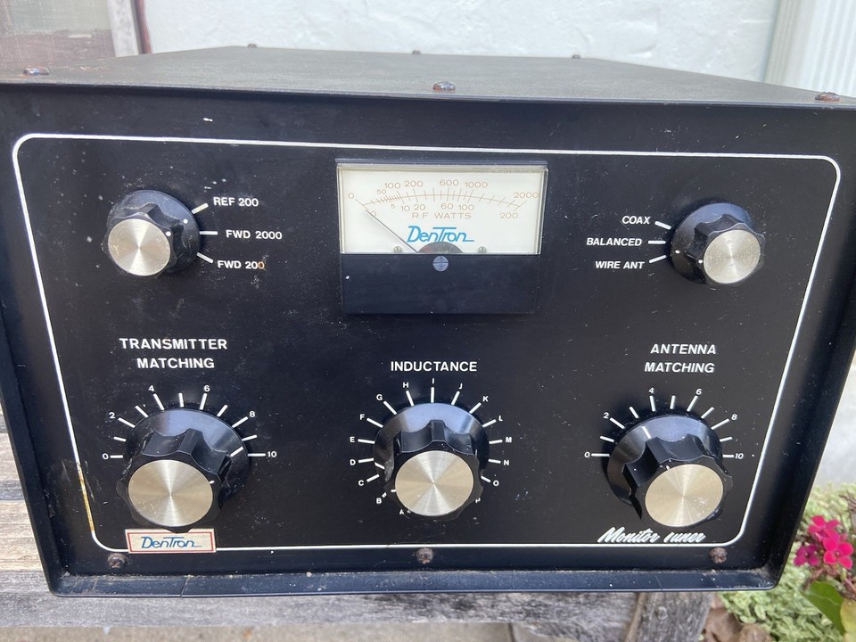 DENTRON 160-10 3k Monitor TUNER. UNTESTED From ham Eatate As Is For ...