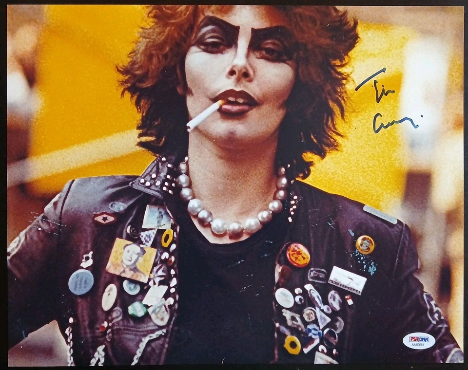 Tim Curry Signed 11x14 Rocky Horror Photo PSA COA | eBay