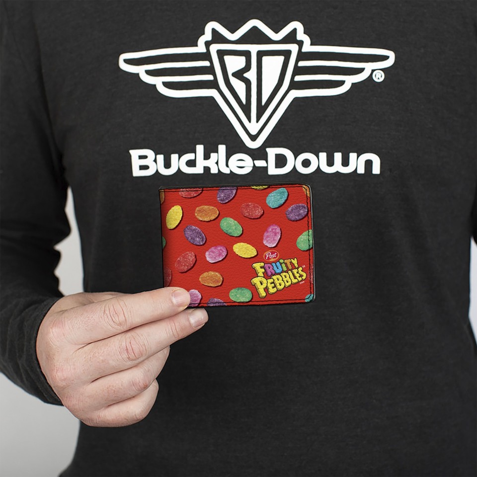 Bi-Fold Wallet POST FRUITY PEBBLES Corner Logo and Cereal Pebbles ...