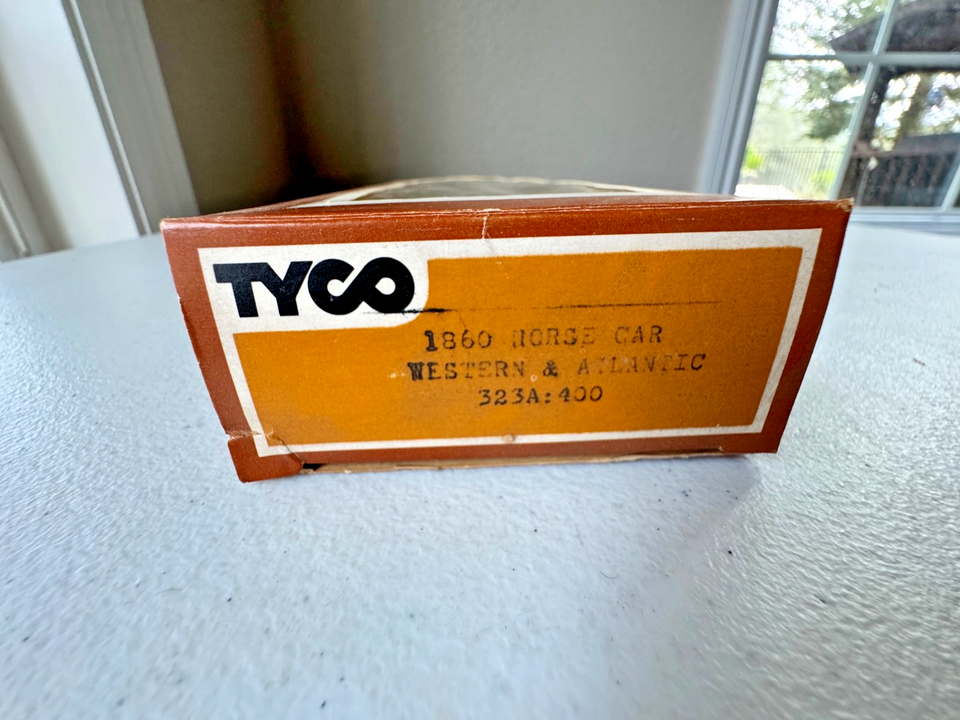 Tyco/Mantua #323A:400 HO 1860 Horse Car-Western & Atlantic W&ARR w/box ...