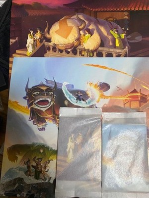 Avatar: The Last Airbender Scene Card Set Box Art Includes Artwork ...