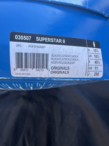 Adidas Superstar OG Limited Edition Pac Man Shoes Mens 11 Sneakers ...