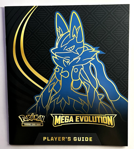Mega Evolution - Pokemon TCG - Player’s Checklist Guide Book - Lucario ...
