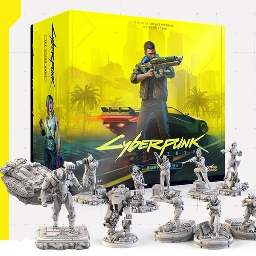 Cyberpunk 2077: The Board Game - Go On Board - Gameplay All-in Preorder ...