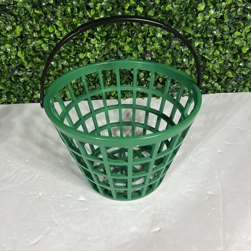 Golf Ball Baskets Set Of 5 Driving Range Bucket Plastic with Handle ...