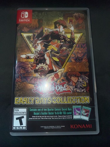 Yu-Gi-Oh! Early Days Collection - Nintendo Switch New Game + Box, No ...