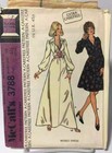 Dress M3788 Vintage 70s Sewing Pattern Size 10 Bust 32.5 McCalls | eBay