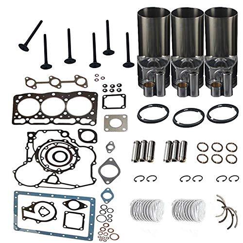 3TN78 3TN78L Overhaul Rebuild Kit For Yanmar engine John Deere JD25 ...