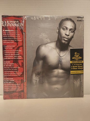D'ANGELO - VOODOO Gold & Clear Vinyl 2xLP Newbury Comics 2015 1000 Ltd ...