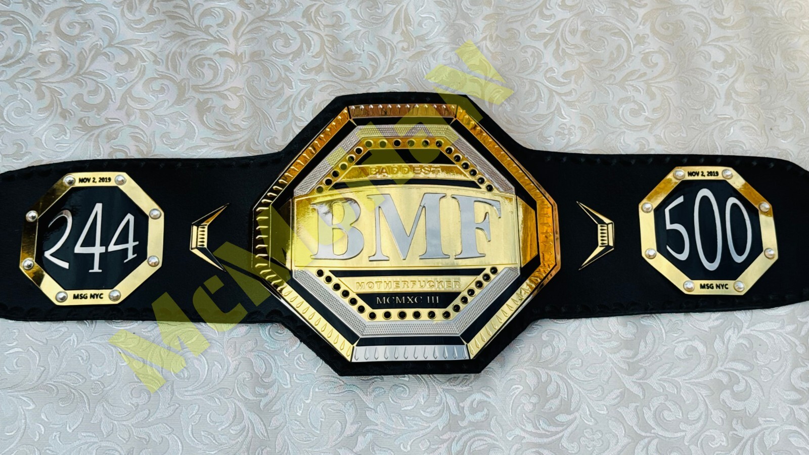 UFC BMF Replica Title Belt Championship Adult Size Brass 2MM Original ...