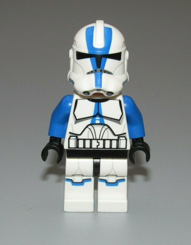 Lego 501st Legion Clone Trooper blue markings Star Wars minifigure ...