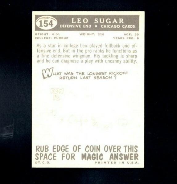29194* 1959 Topps # 154 Leo Sugar | eBay