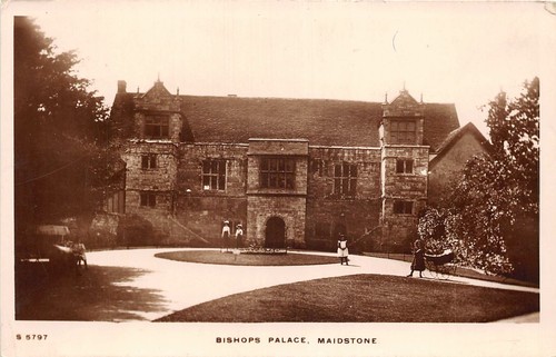 Lot237 uk bishops palace real photo maidstone | eBay UK