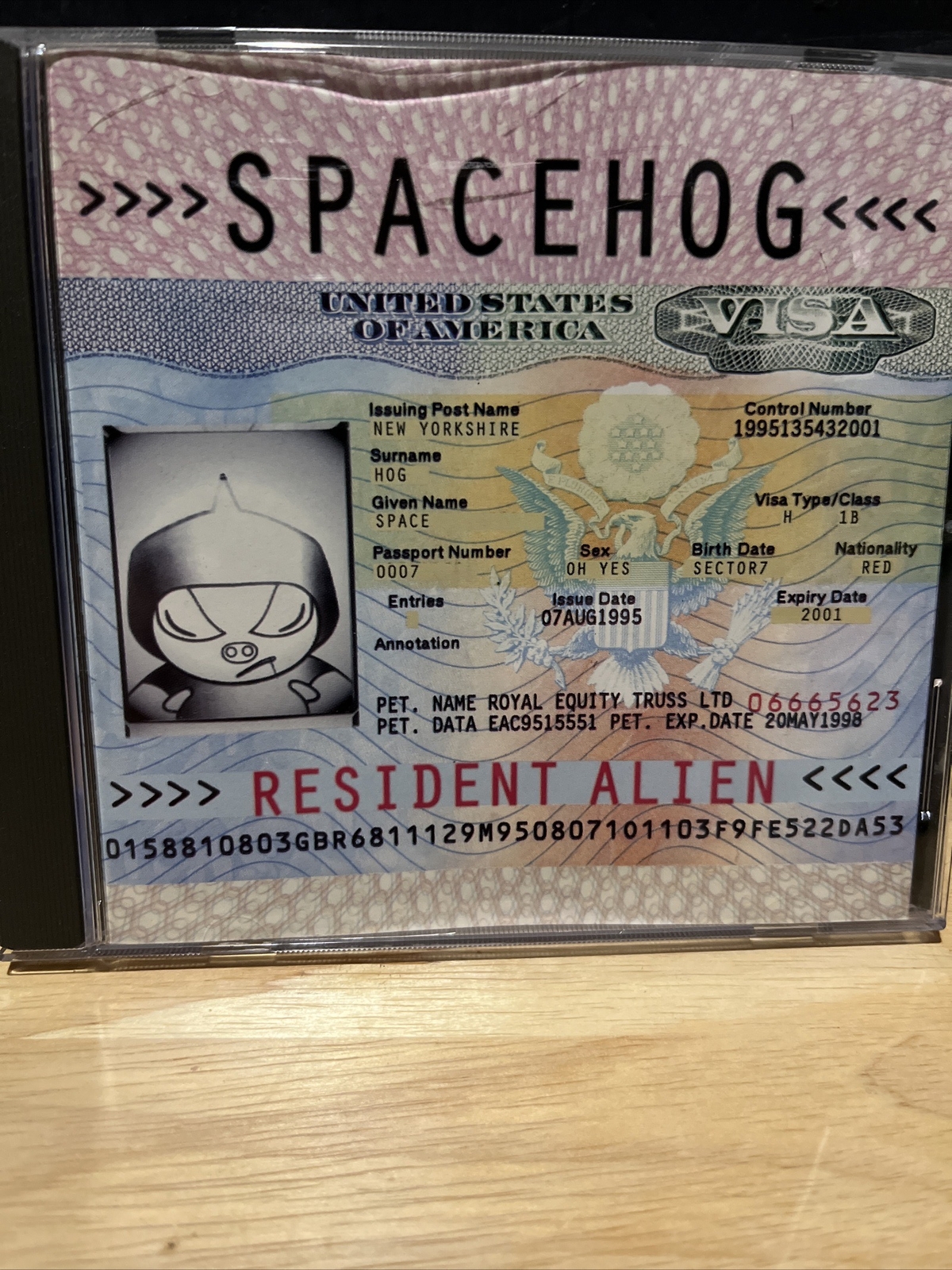 Resident Alien by Spacehog (CD) 75596183420 | eBay