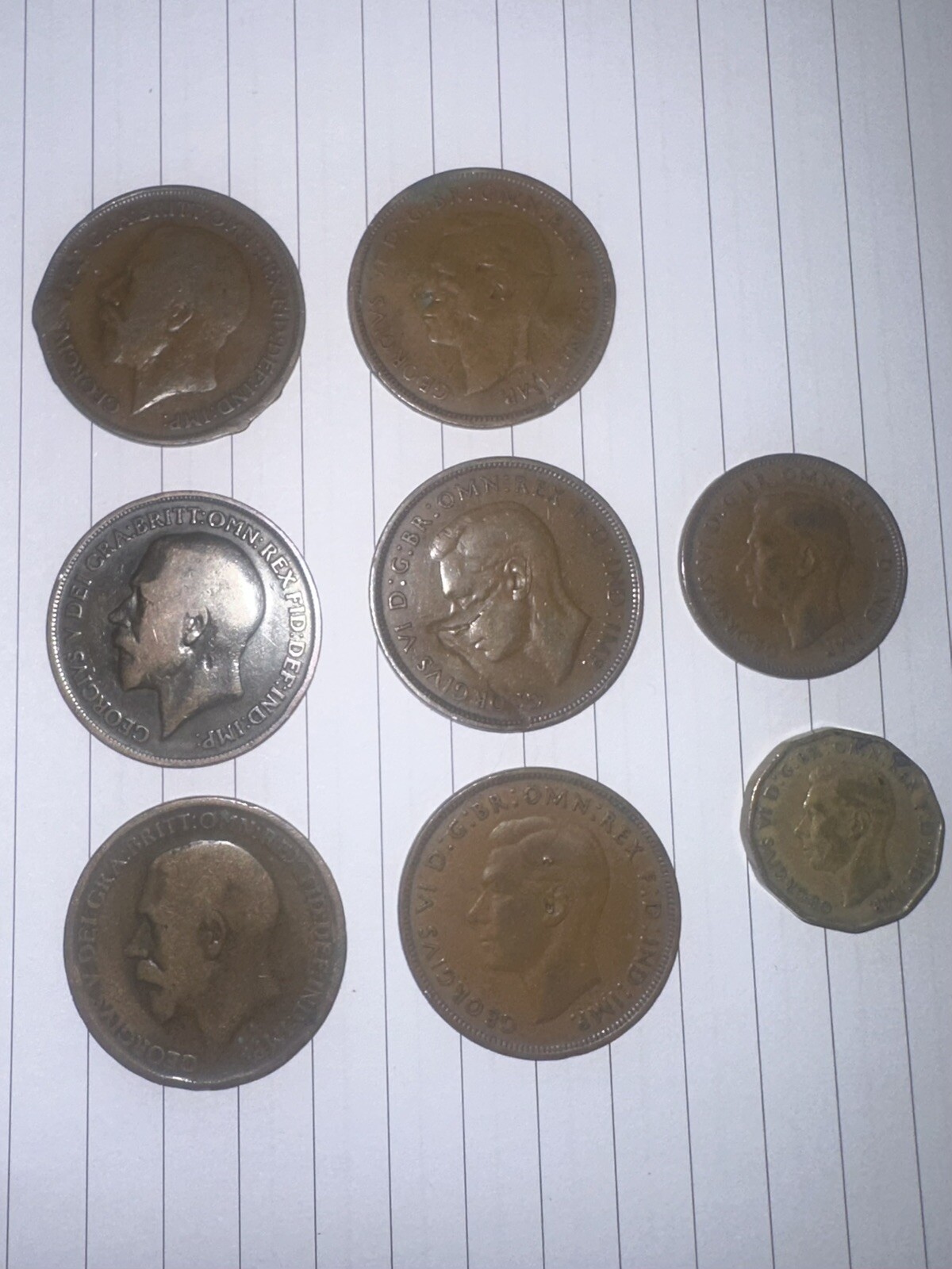 georgivs v dei gra britt omn rex 1911 Bundle Of Coins | eBay UK