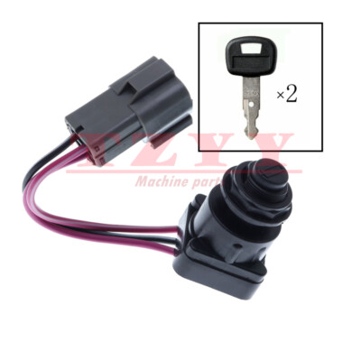 New RC411-53964 Ignition Switch HRC40-53960 for Kubota KX41 KX71 KX91 ...