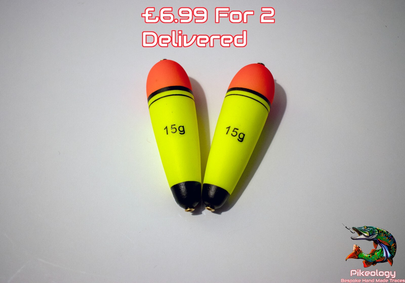 PIKE EVA FISHING FLOAT SEA CATFISH ZANDER PERCH DEADBAIT DRIFT DISTANCE ...