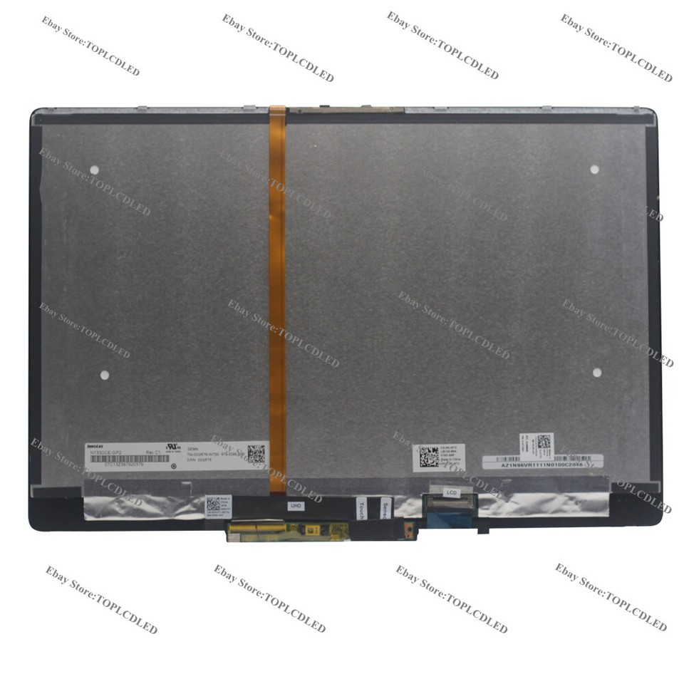 13.3" Dell Inspiron 13 7386 UHD 4K 3840x2160 LCD Touch Screen Digitizer ...
