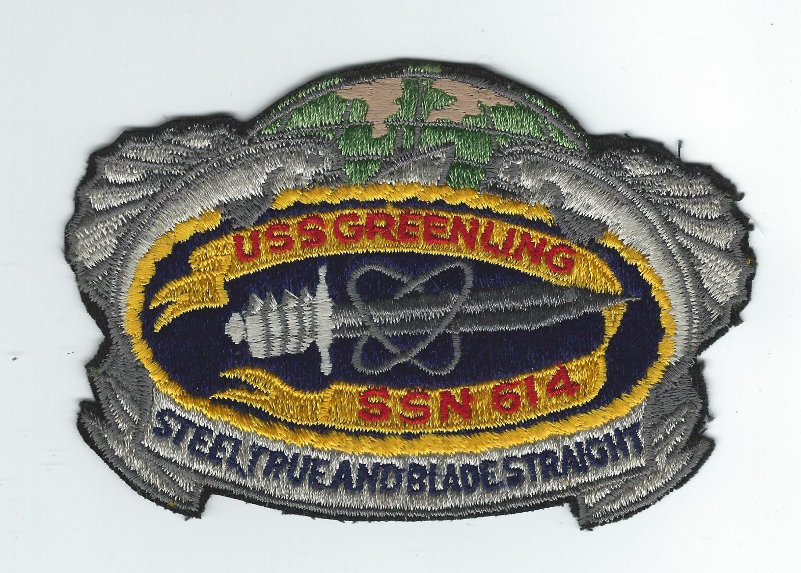 SSN-614 USS GREENLING #1 patch | eBay