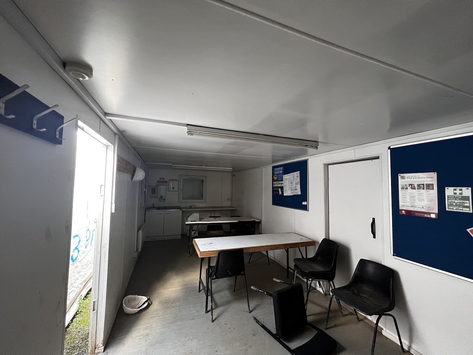 32ft Anti Vandal Site Office Cabin Container Welfare Block, Canteen ...