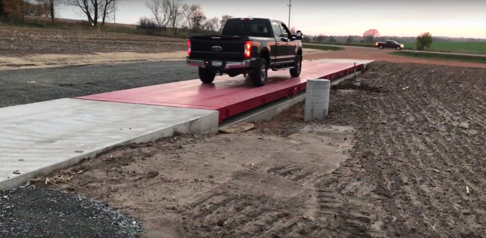 Optima OP-100 Truck Scale 20'x11' with 80,000 lb Capacity NTEP with Rub ...