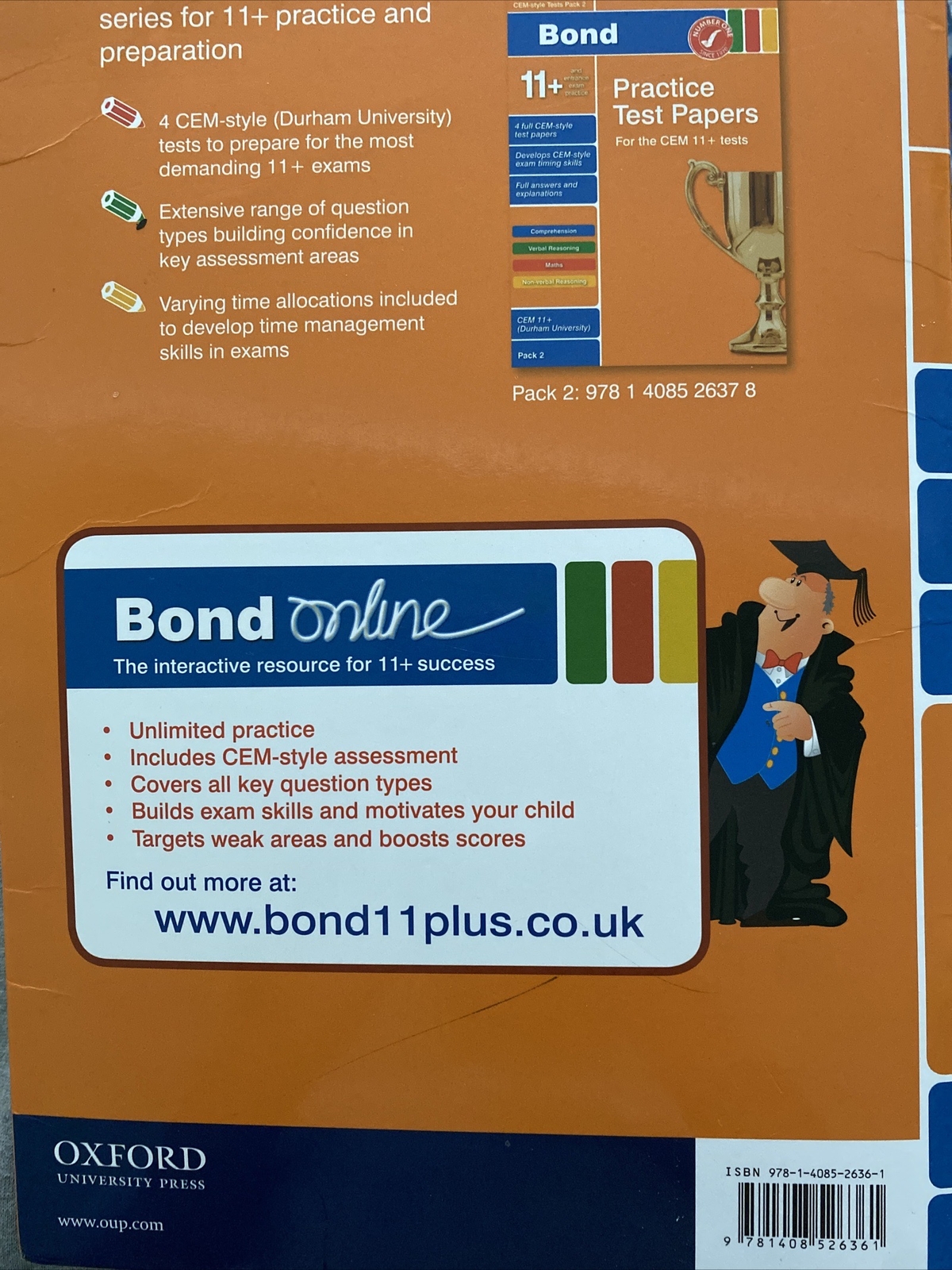 Bond CEM Style 11+ Practice Test Papers 1 - All Questions by Alison ...