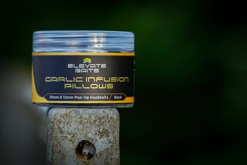 Elevate Baits Garlic Infusion 10mm & 12mm Pop Up Pillows – Black | eBay UK