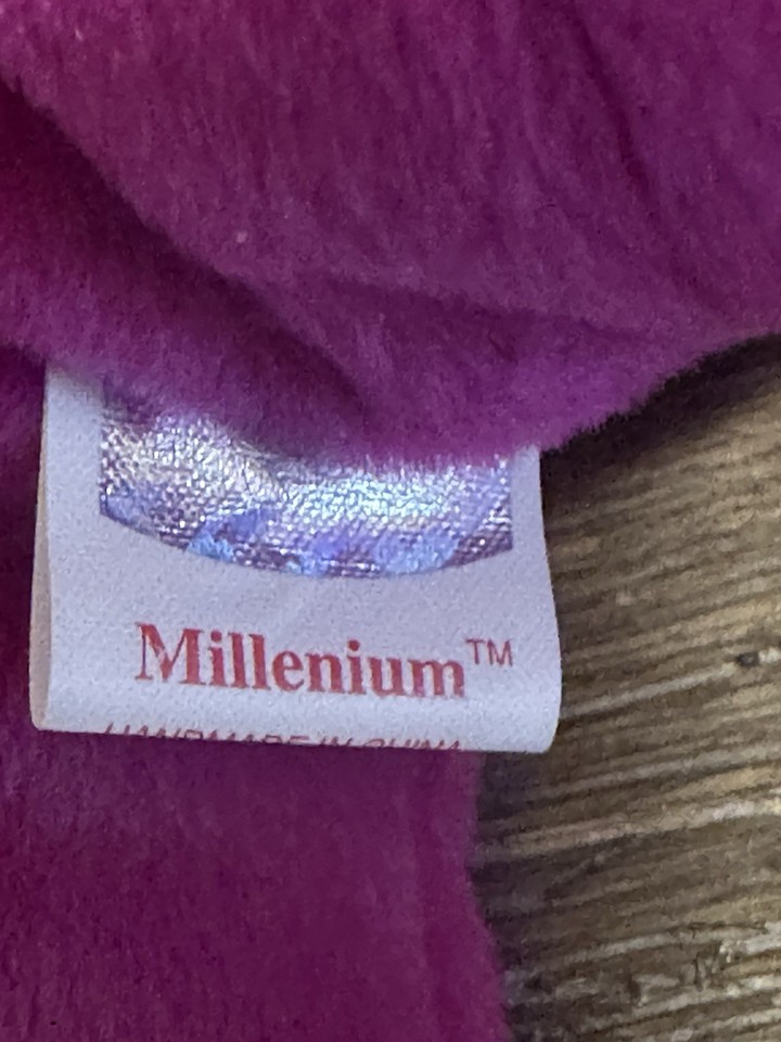 TY Beanie Baby Millennium "Millenium" Bear (1999, Retired) With Tag ...