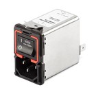 1Pcs FN9290B-4-100 AC Power Entry Modules 4A DUAL STAGE FILTER FLANGE ...