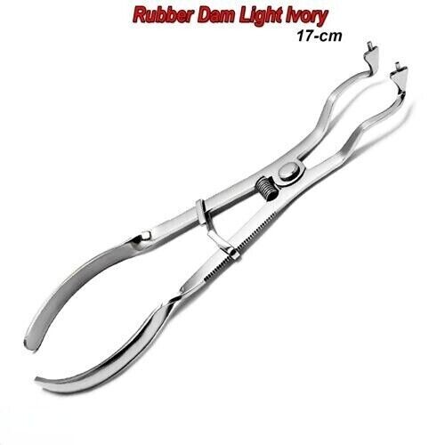Dental Rubber Dam Pliers Ivory Form Clamp Forceps Light Restorative ...