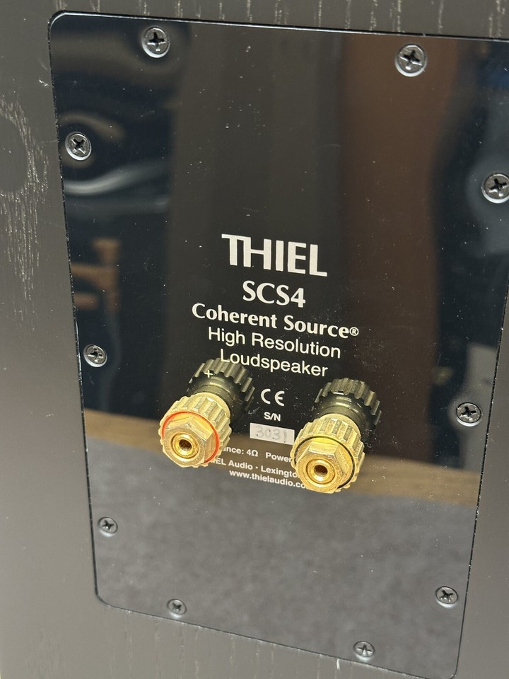 THIEL SCS4 High Resolution Speakers | eBay