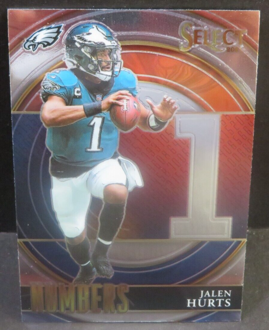 #3995 2021 SELECT NUMBERS JALEN HURTS #SN9 | eBay