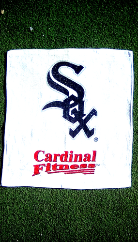 CHICAGO WHITE SOX CARDINAL FITNESS GOLF RALLY HAND HOME DECOR TOWEL 17 ...