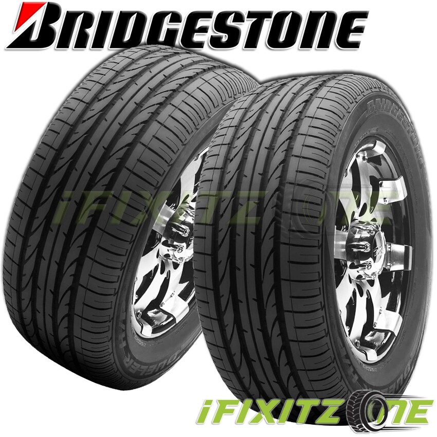 2 Bridgestone Dueler H/P Sport AS RFT 225/60R18 104H SUV CUV Run Flat ...