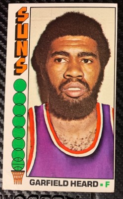 Garfield Heard 1976-77 Topps #39 Set Break Suns | eBay