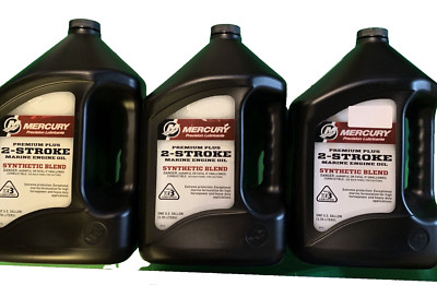Mercury OEM Outboard Oil Case /3 Gal. 92-858027K01 Synthetic Blend ...