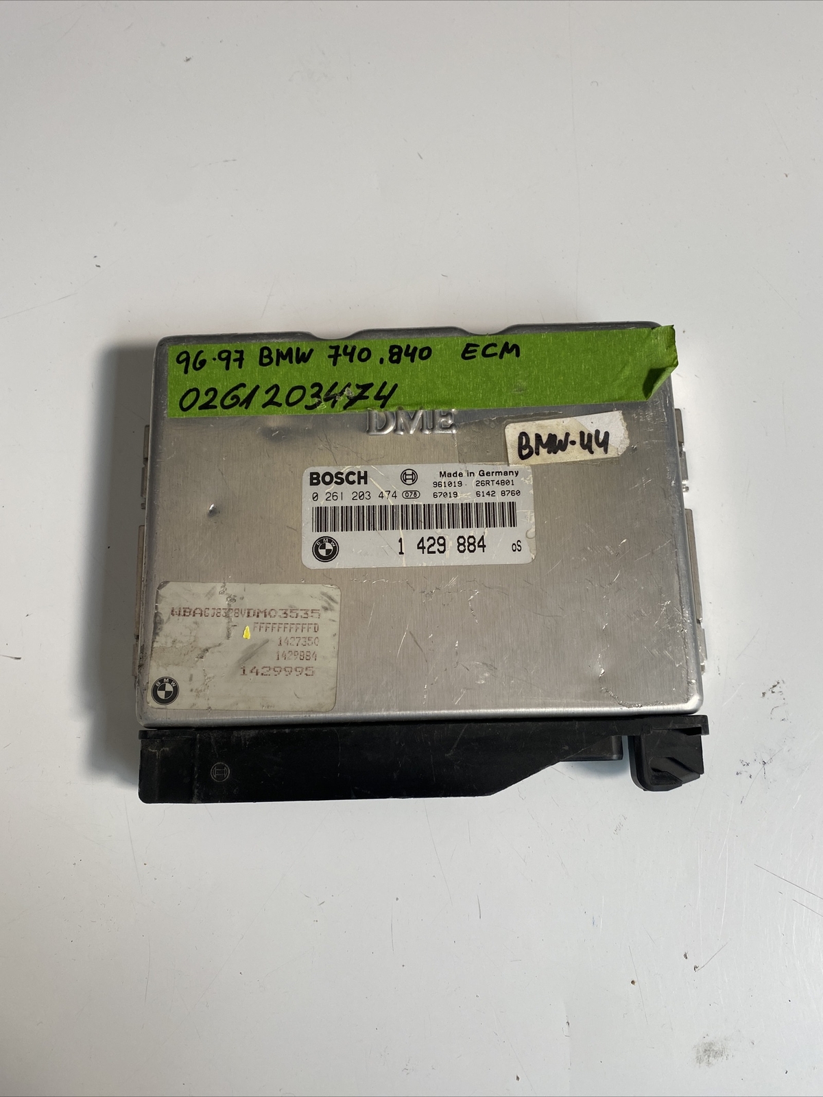 1996 - 1997 BMW 740il Engine Computer Control Module ECM ECU 0261203474 ...
