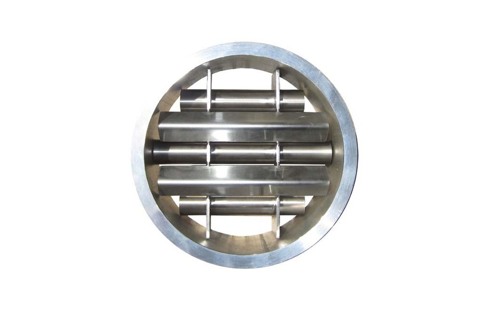 Industrial 7" Round Magnetic Hopper Grate with Rare Earth Magnets | eBay