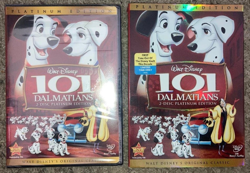 101 Dalmatians (DVD, 2008, 2-Disc Set, Platinum Edition) 786936735413 ...