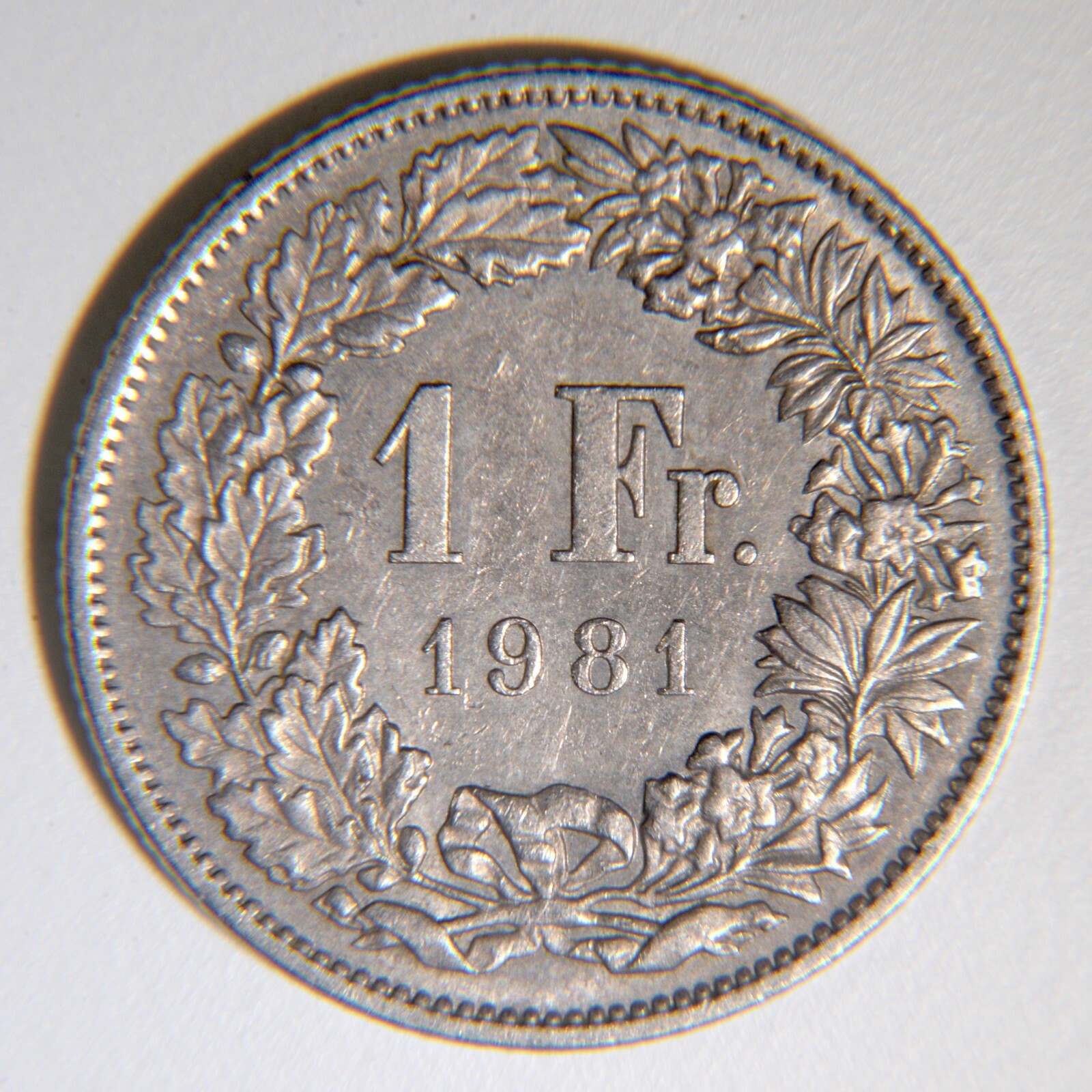 Switzerland 1Fr. Coin KM#24a.1 Europe 1981 | eBay