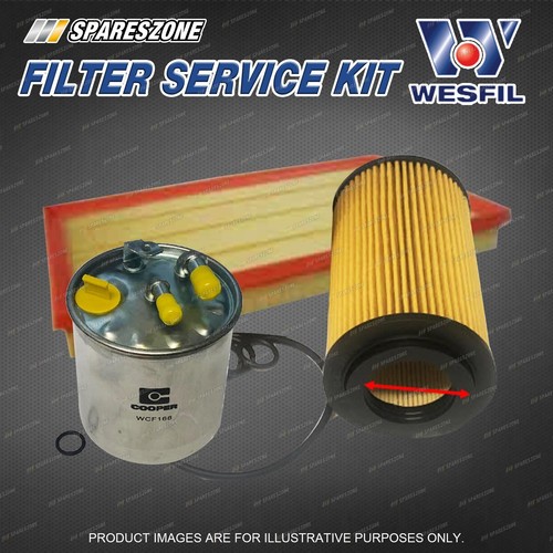 Oil Air Fuel Filter Kit for Mercedes Benz Valente Vito 113CDi 110CDi ...