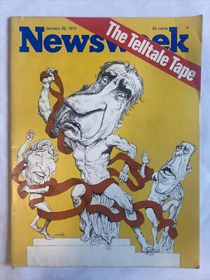 1974 January 28 Newsweek Magazine The Telltale Tape (page 14) (MH429 ...