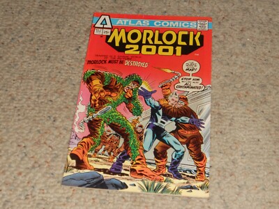 Morlock 2001 #2 Atlas Comic Book-Futuristic sci-fi Jack Abel Fleisher ...