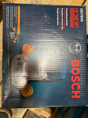 NEW BOSCH 1617EVS 2.25 HP Fixed-Base Electic Router TOOL Corded 2.25hp ...