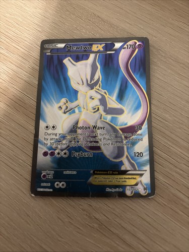 Mewtwo EX (157 Full Art) 157/162 Pokémon TCG Breakthrough Holo 157/162 ...