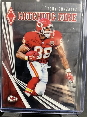 2019 Panini Phoenix - Catching Fire #30 Tony Gonzalez | eBay