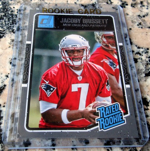 JACOBY BRISSETT 2016 Donruss RATED Rookie Card RC New England Patriots🔥 ...