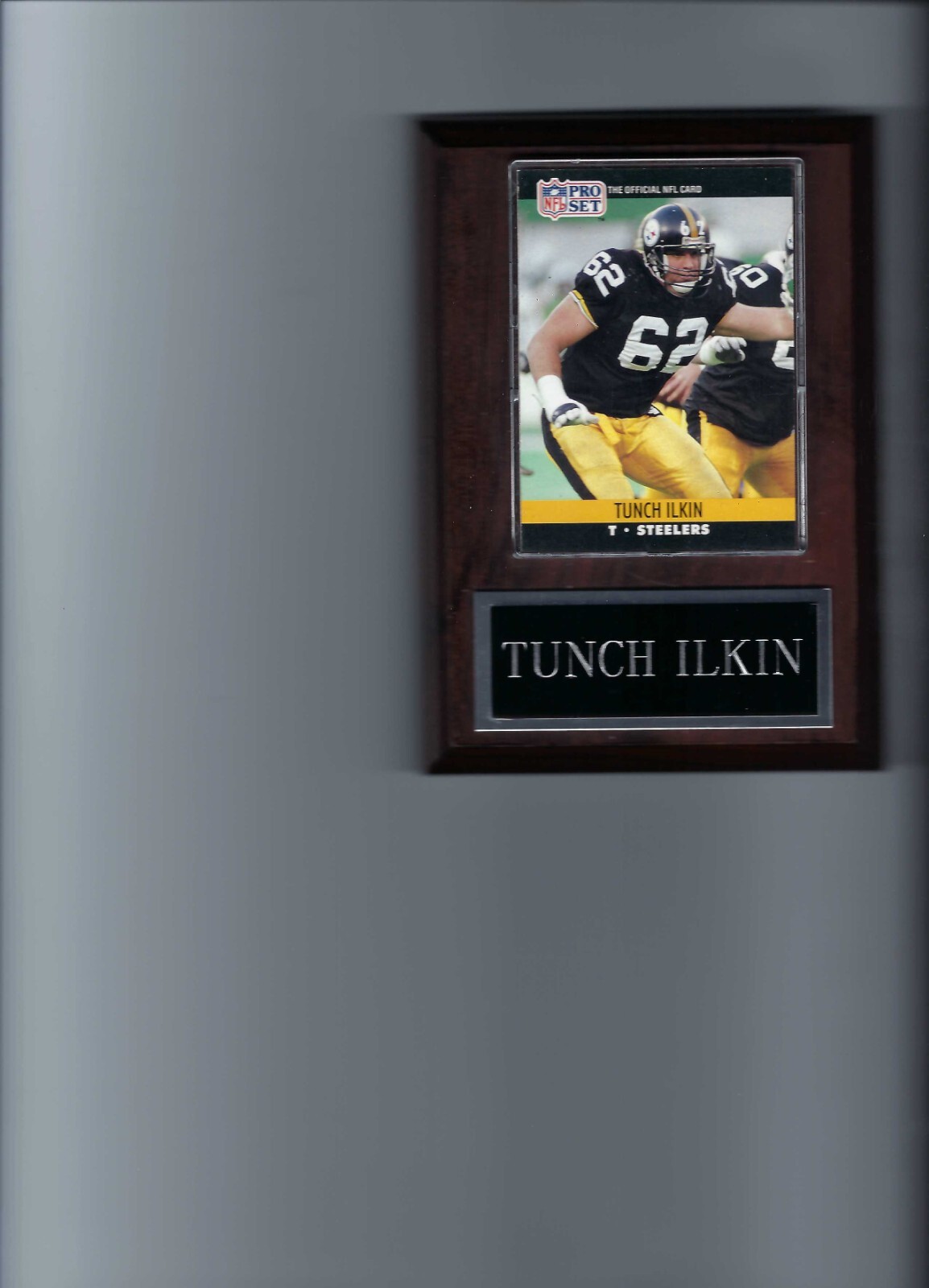 TUNCH ILKIN PLAQUE PITTSBURGH STEELERS FOOTBALL NFL C2 | eBay